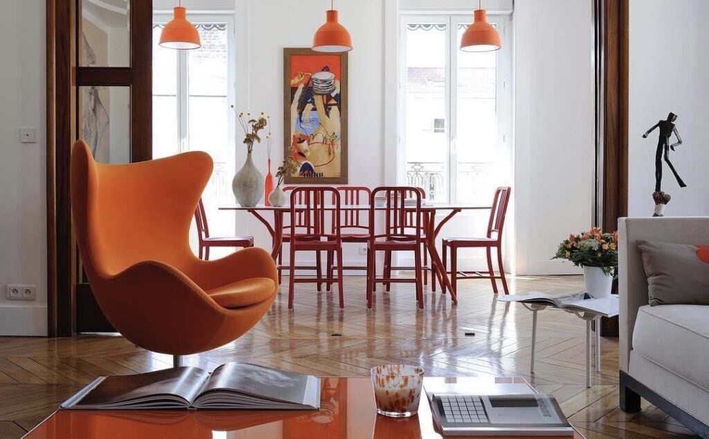 Orange Color in Interior Design - Discovering the Art of Living with ...